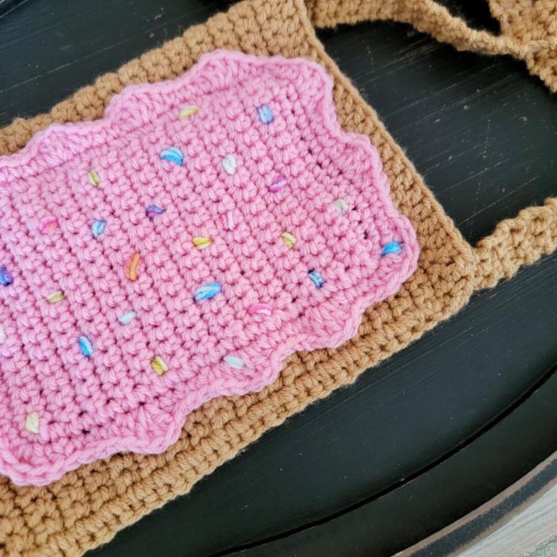 Crochet Toaster Pastry Purse Pattern, Kids Novelty Bag (PDF Pattern) - Etsy