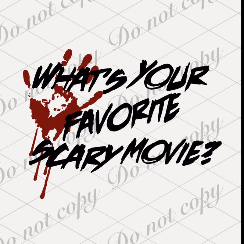 Scream Movie October - Etsy