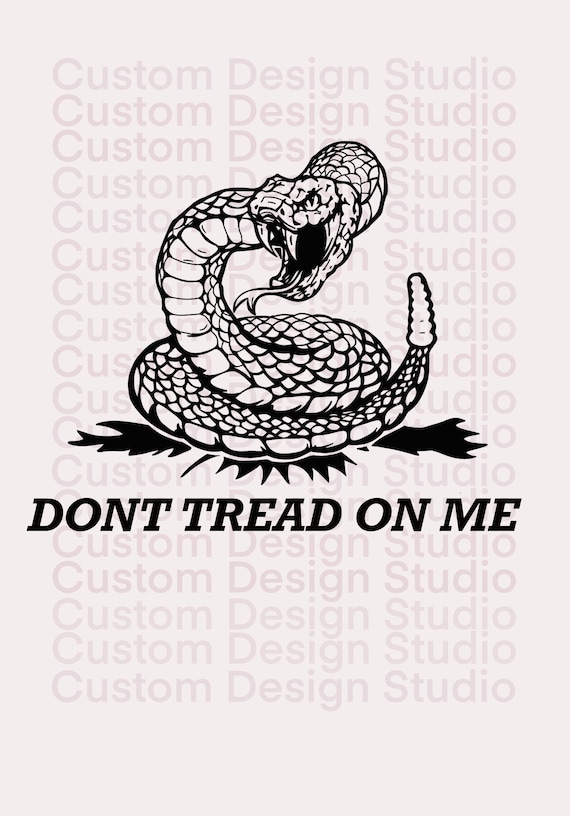 Dont Tread On Me Snake Only