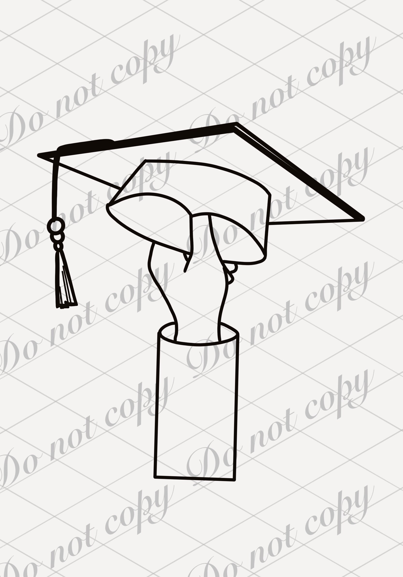 Grad Cap PNG Digital Download - Etsy