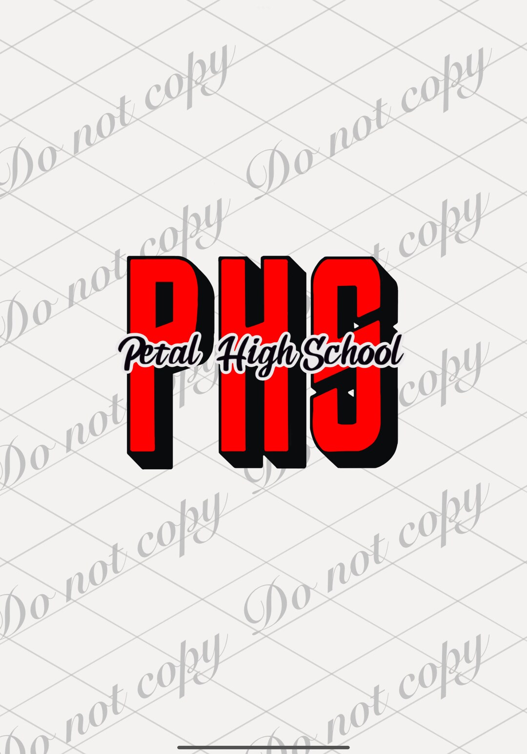 Petal High School Png Shirt Digital Download School Spirt - Etsy