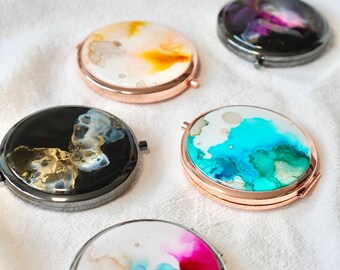 Alcohol Ink Mirror - Etsy