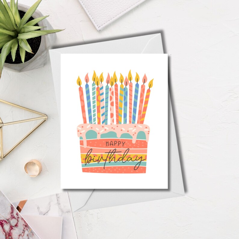 Happy Birthday Card Pack | Ships Fast | Gifts for Everyone - Etsy