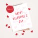 Happy Valentine's Day Cards Comes With Envelopes Pack of 6 Gift for ...
