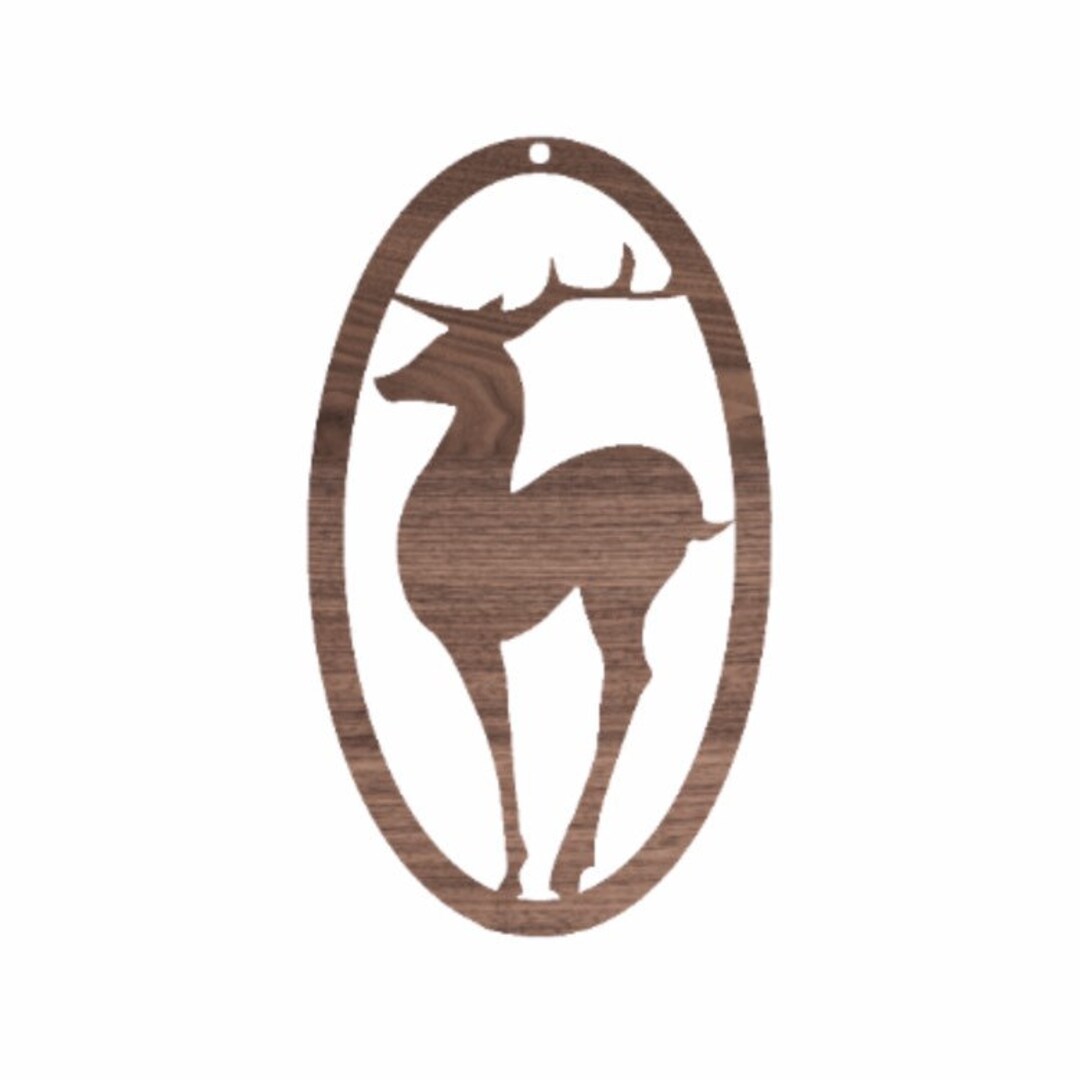 Deer Ornament, Scroll Saw Patterns, Pattern, Scroll Saw Art, Christmas ...