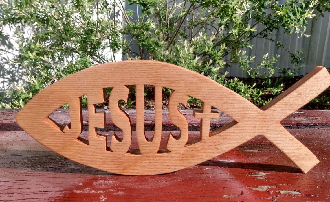 Jesus Fish Pattern Jpeg Pdf Svg Dxf Scroll Saw Cricut - Etsy