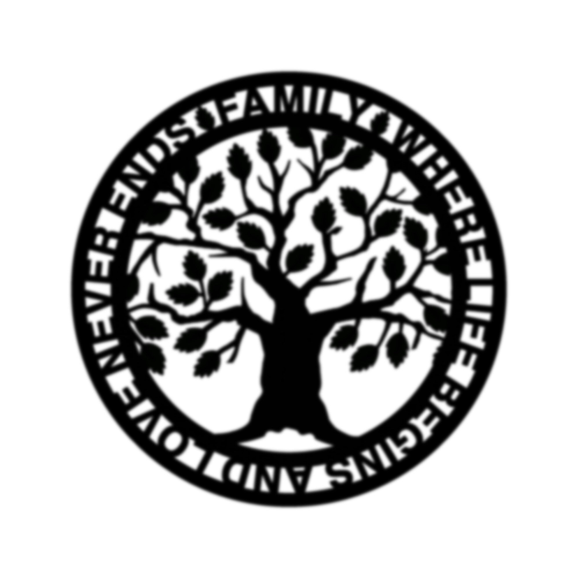 Family Tree Pattern Svg, Jpeg, Pdf, Dxf, Scroll Saw Pattern, Cricut ...