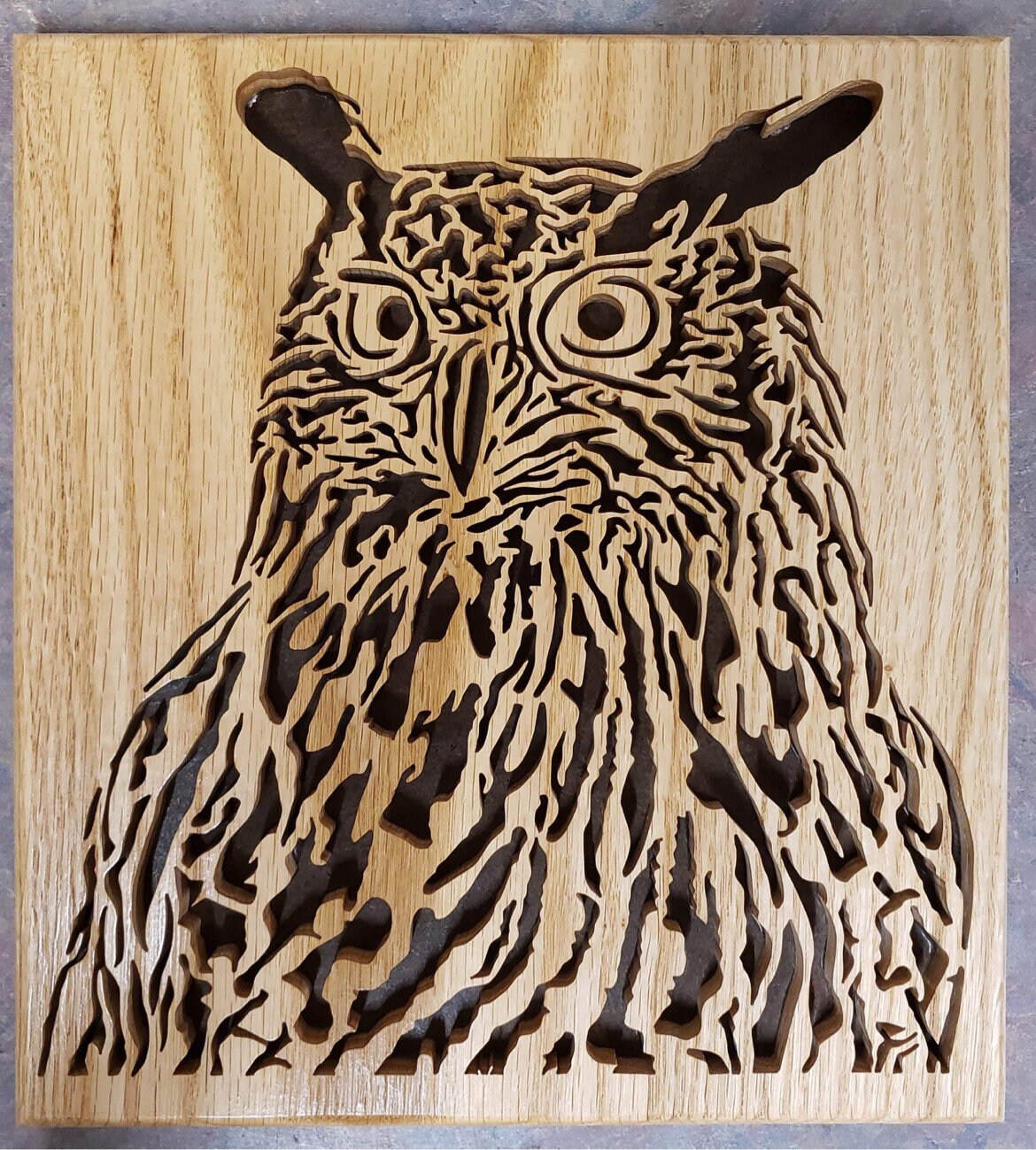 Owl Scroll Saw Pattern Jpeg Only - Etsy