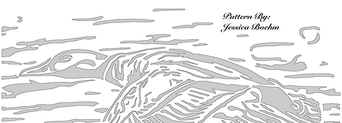 Flying Duck Scroll Saw Pattern svg Pdf Dxf Jpeg - Etsy