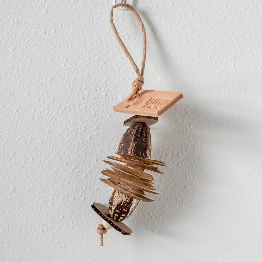 Mahogany Sandwich - Tiny ALL NATURAL Premium Bird Toys| Birdtricks Toys ...
