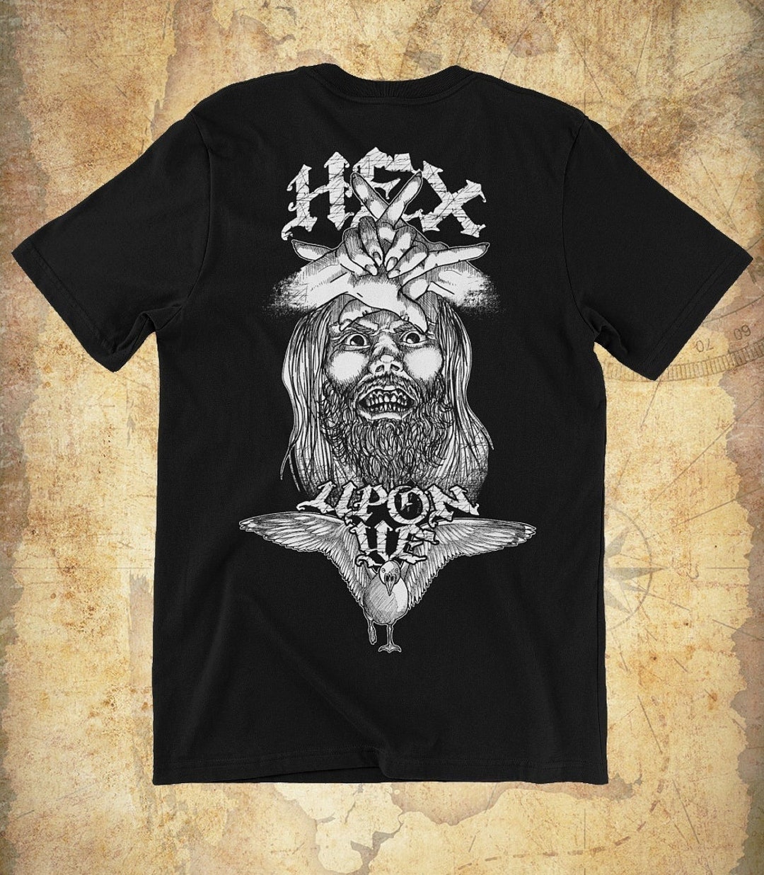 OFMD Button's Hex - Metal Hardcore Fan Tee - Etsy