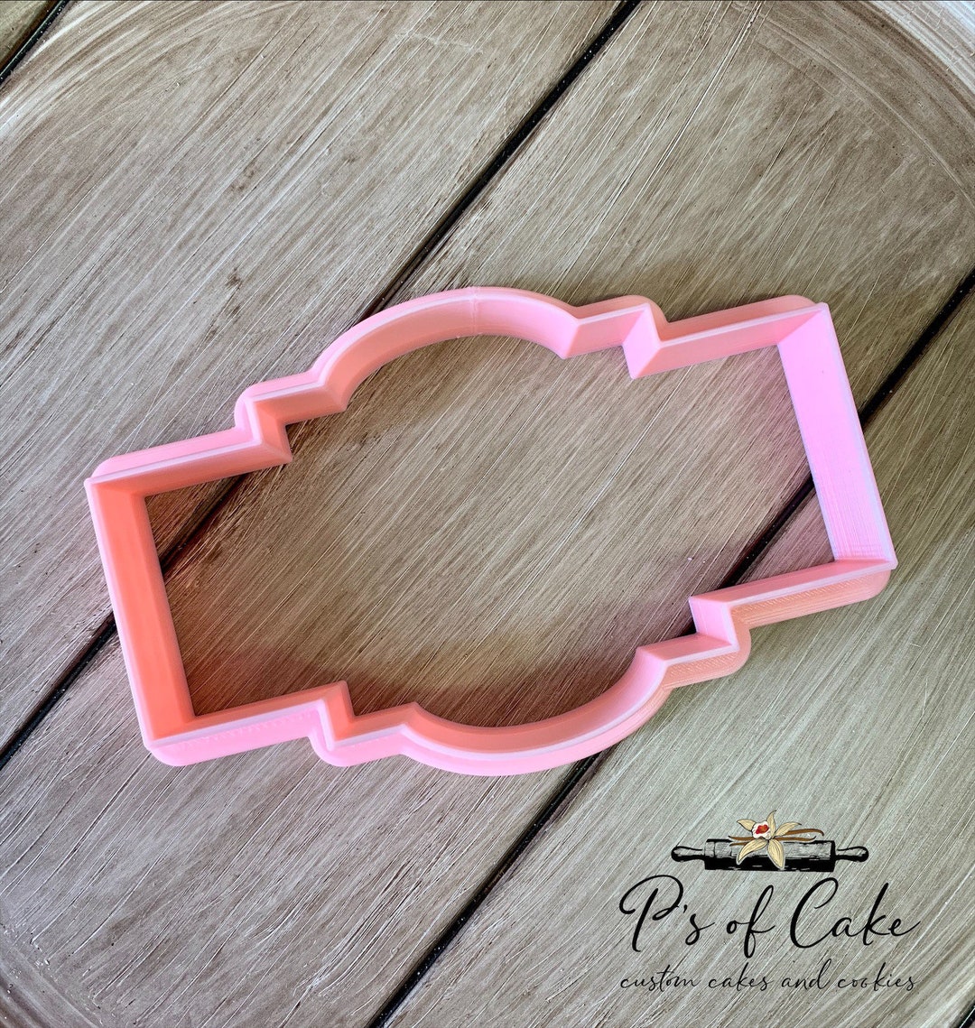 Plaque 05 Cookie Cutter - Etsy
