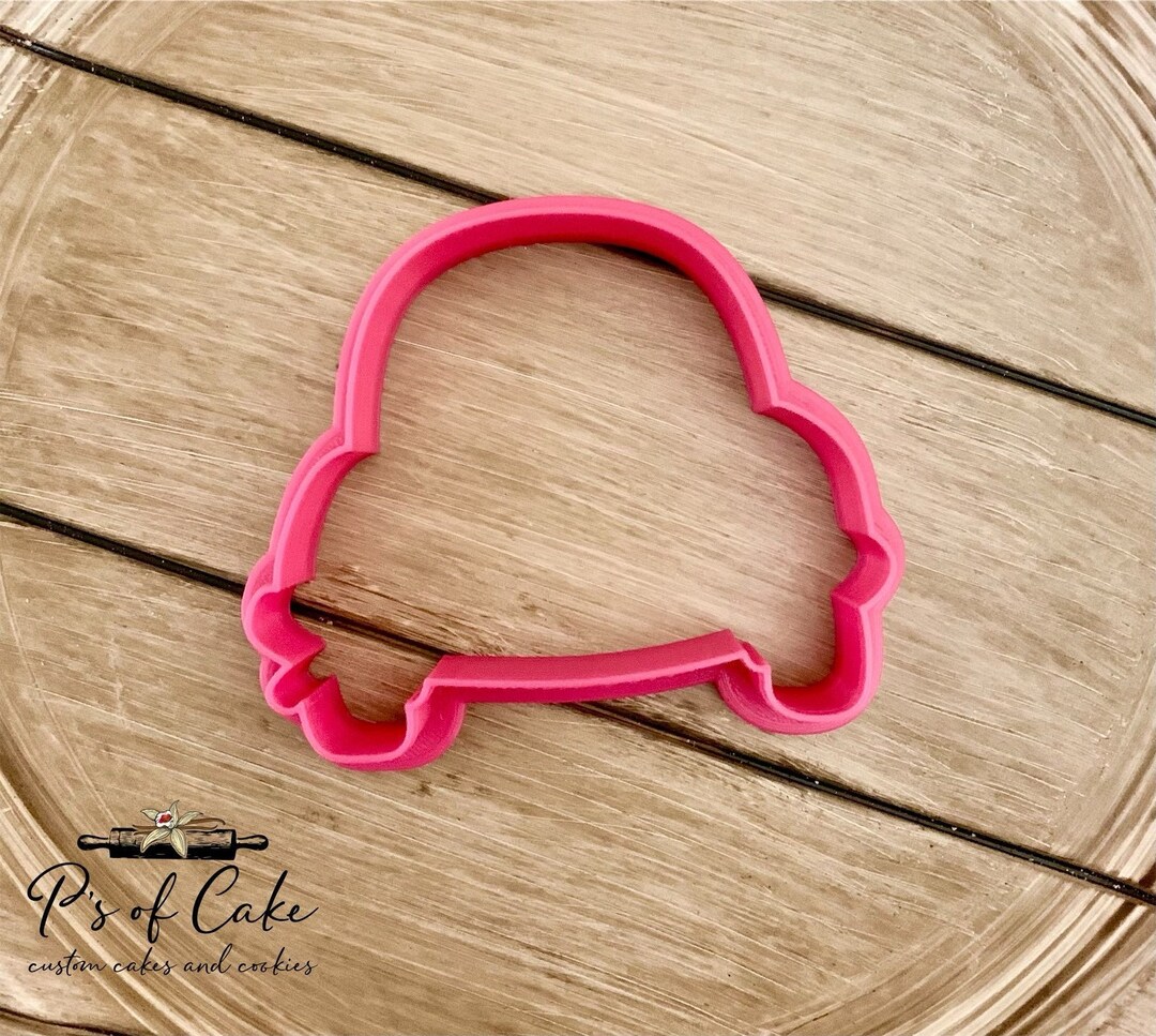 VW Beetle Back View Cookie Cutter - Etsy