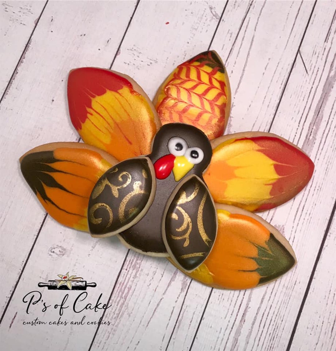 Turkey Platter Cookie Cutter Set - Etsy
