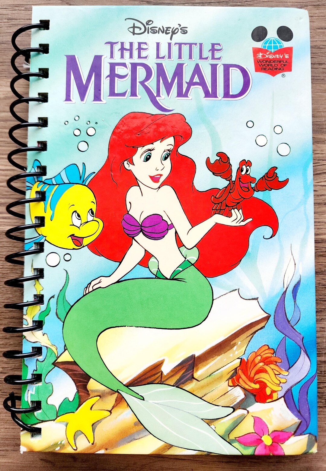 The Little Mermaid Notebook - Etsy