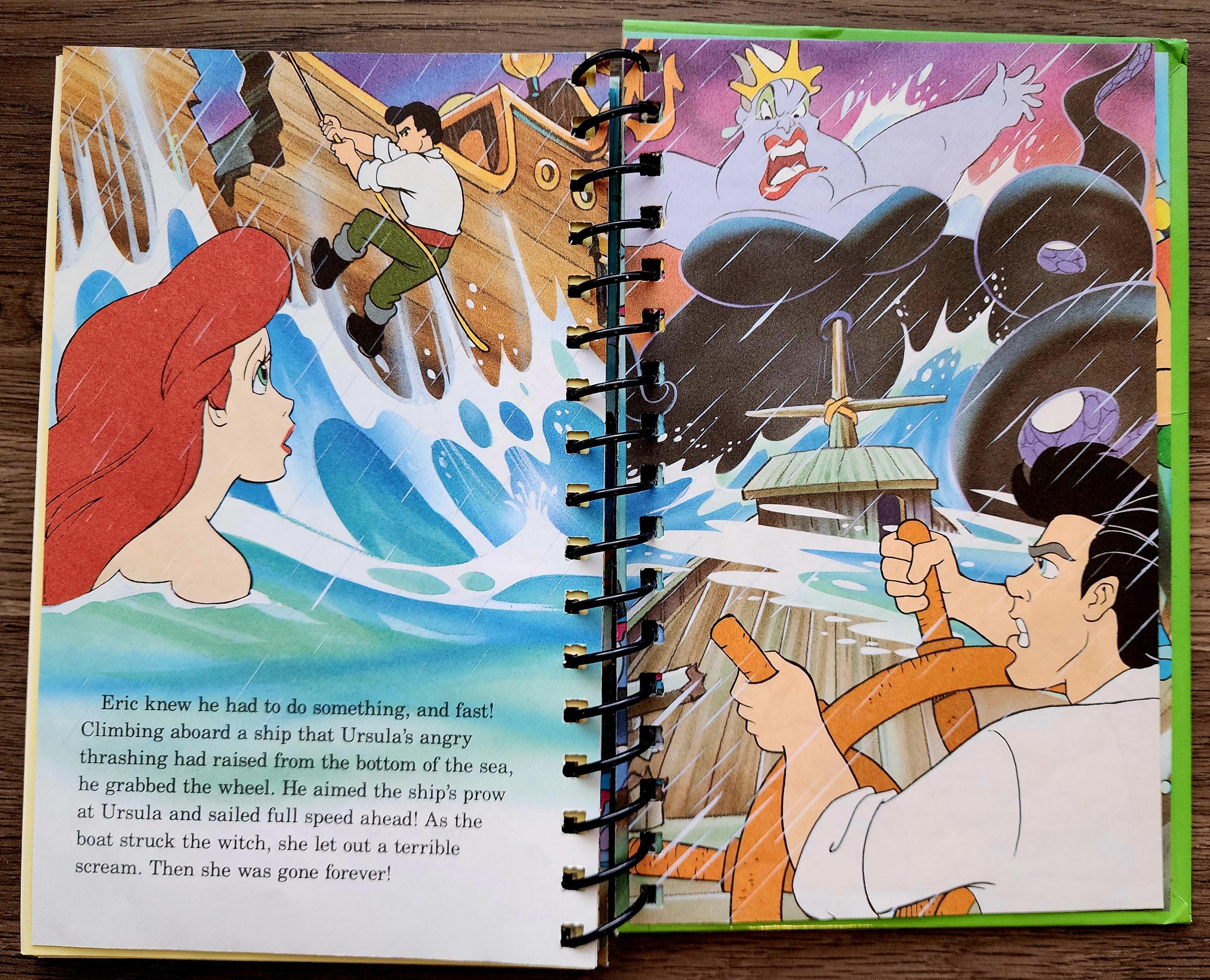 The Little Mermaid Notebook - Etsy