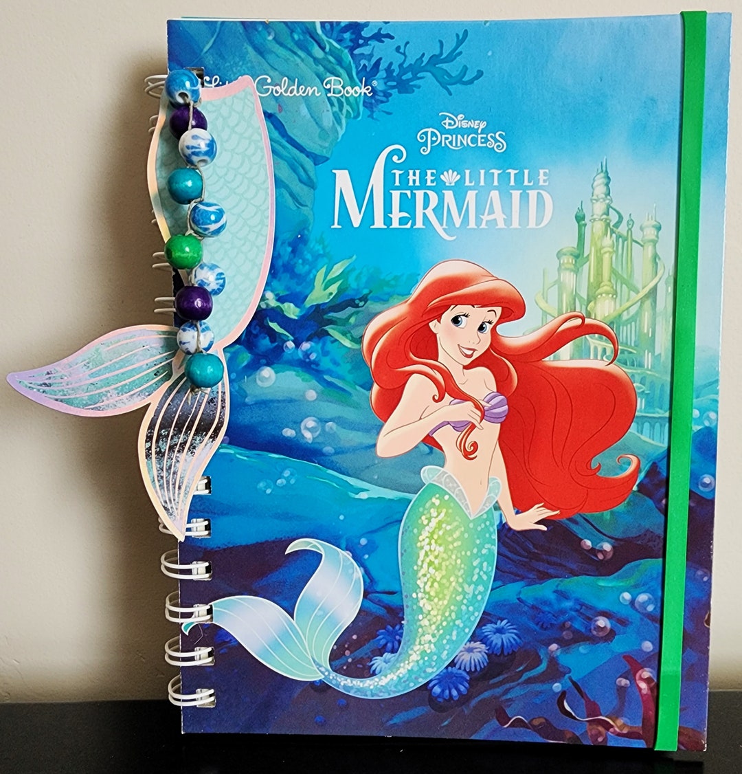 Little Mermaid Notebook - Etsy