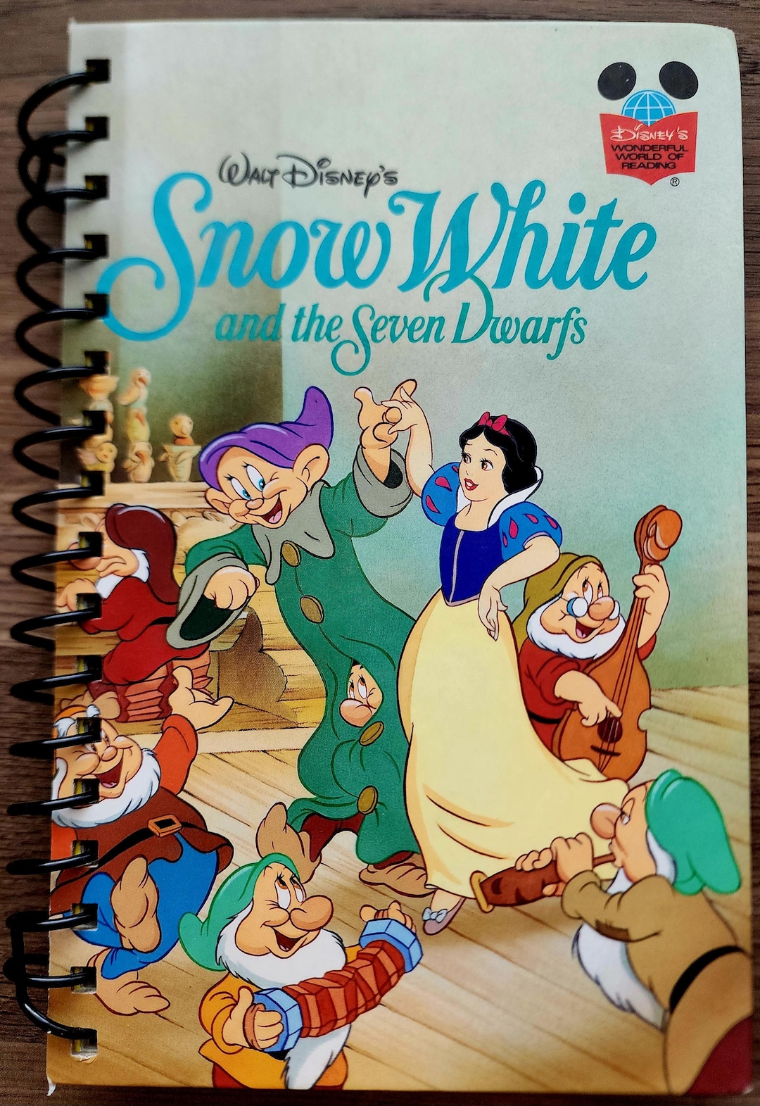 Snow White and the Seven Dwarfs Notebook - Etsy
