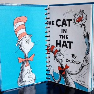 The Cat in the Hat Blank Journal - Etsy