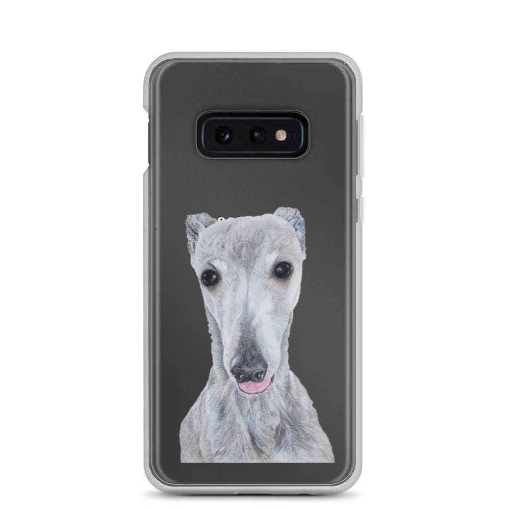 Italian Greyhound Samsung Phone Case, Original Colored Pencil Artwork ...