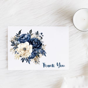 Indigo Blue White Flower PNG, Watercolor Blue Floral Clipart Bundle ...