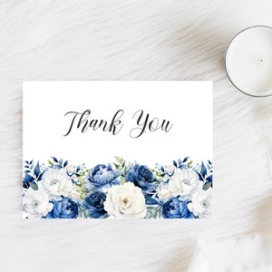Winter Flower Border Clipart, Watercolor Blue Flower PNG, Flower Frame ...