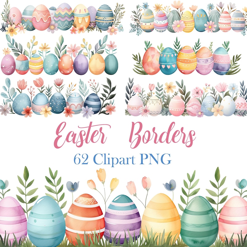 Easter Border - Etsy