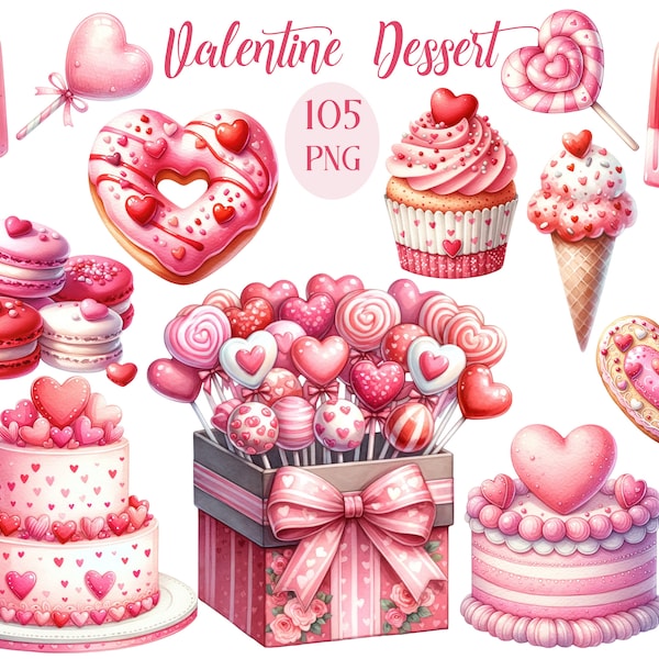 Dessert Clipart - Etsy