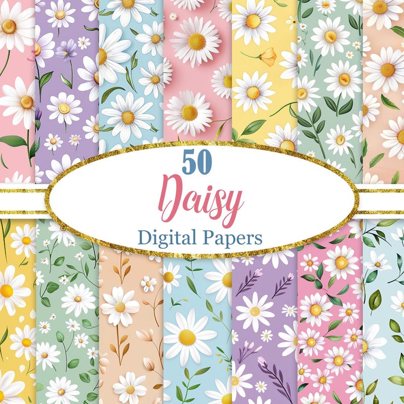 Daisy Wallpaper - Etsy