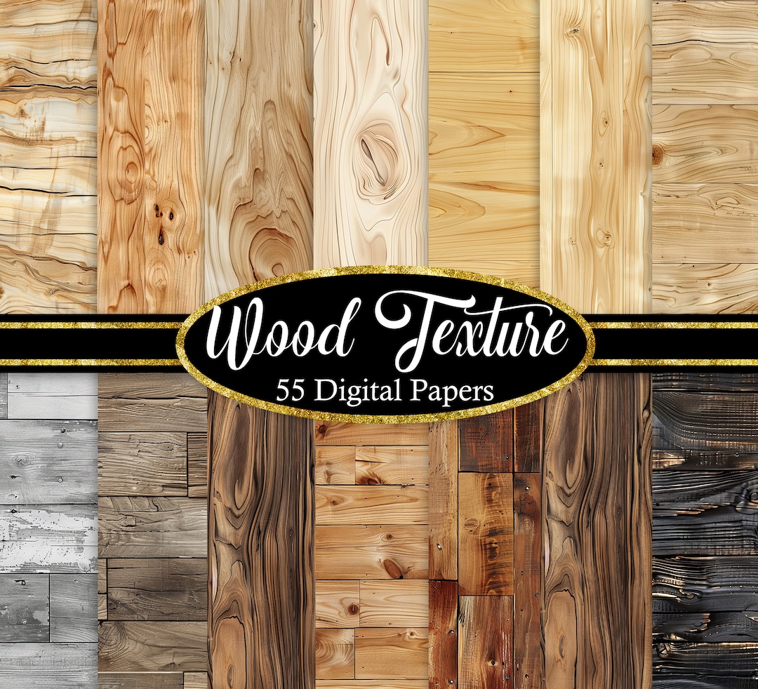 Wood Digital Paper, Wood Texture, Background, Scrapbook Papers, Junk ...