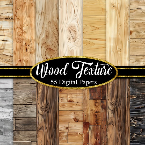 Wood Digital Paper - Etsy