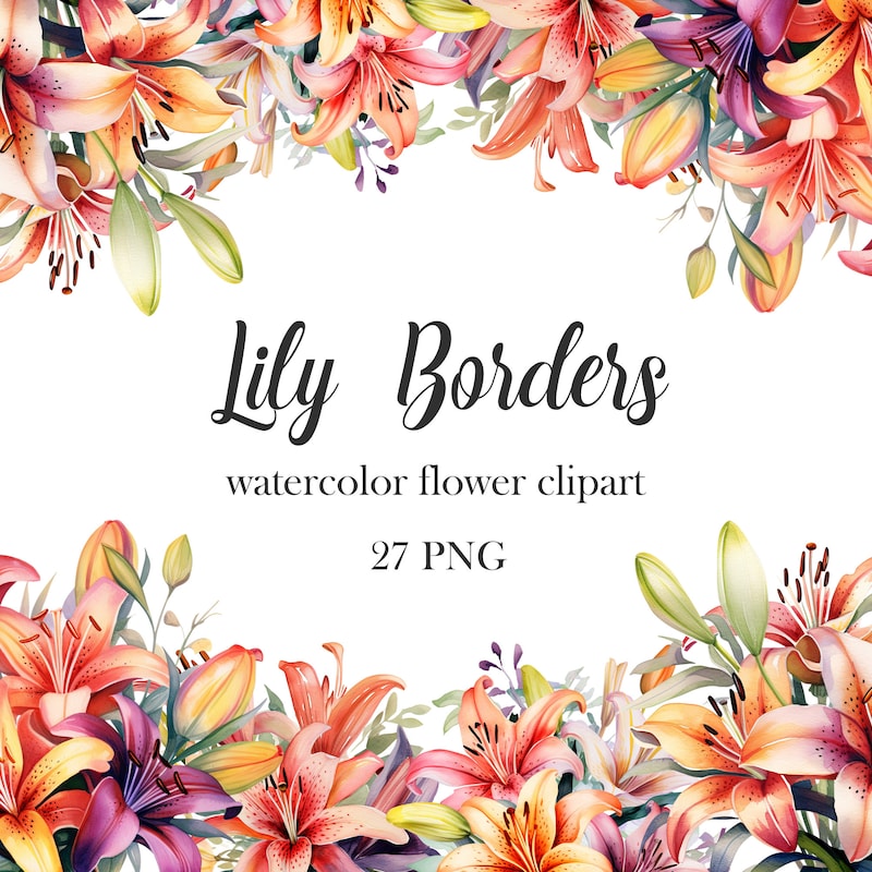 Lily Svg - Etsy