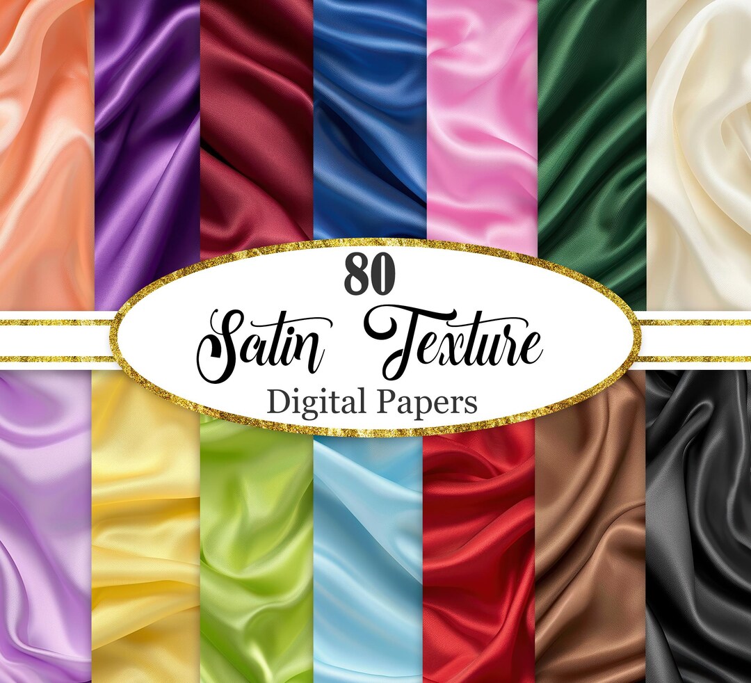Satin Digital Paper, Fabric Background, Texture, Scrapbook Paper ...