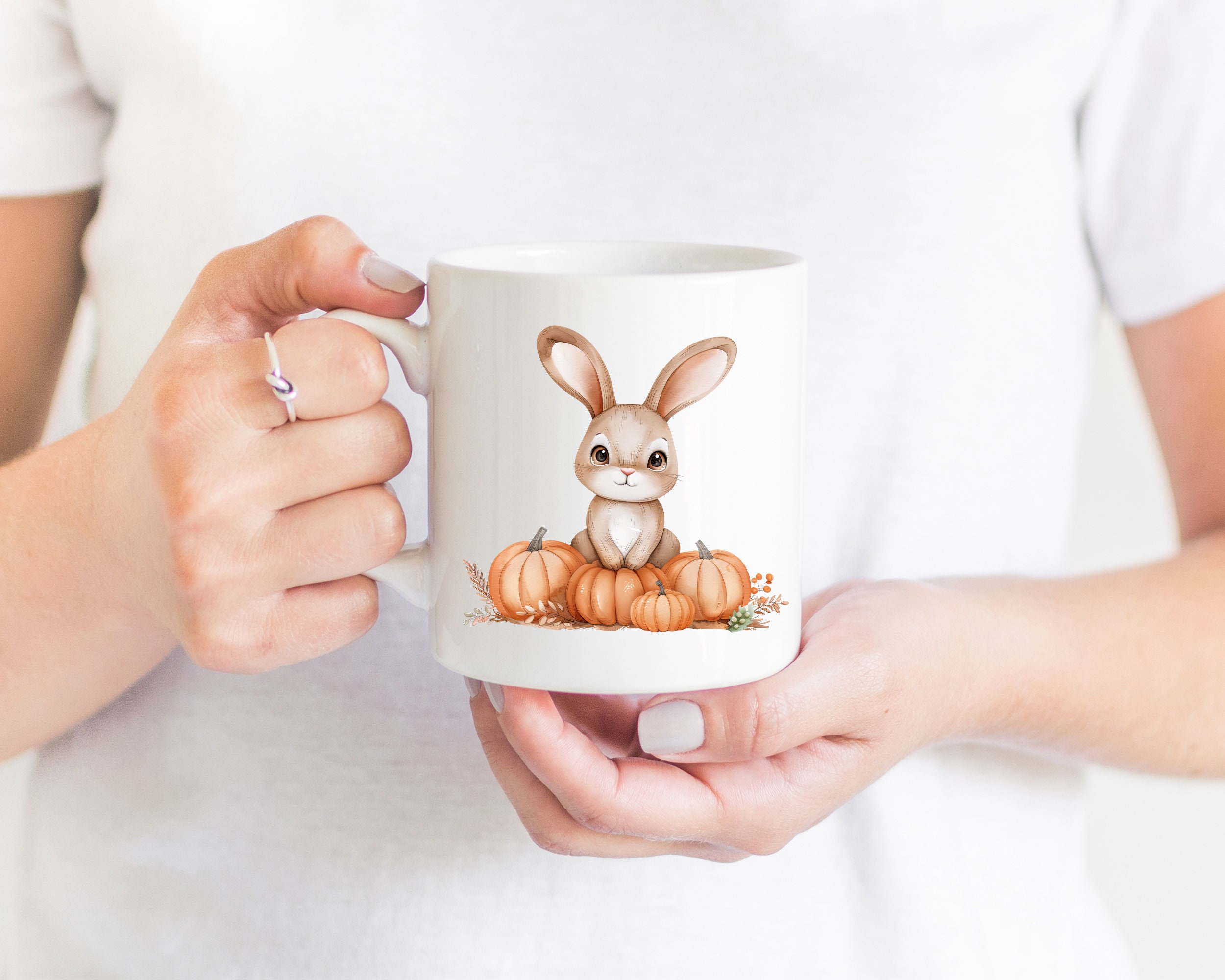 Cute Autumn Farm Clipart, Watercolor Fall PNG, Fall Sublimation ...