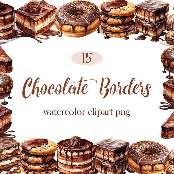 Chocolate Borders - Etsy UK