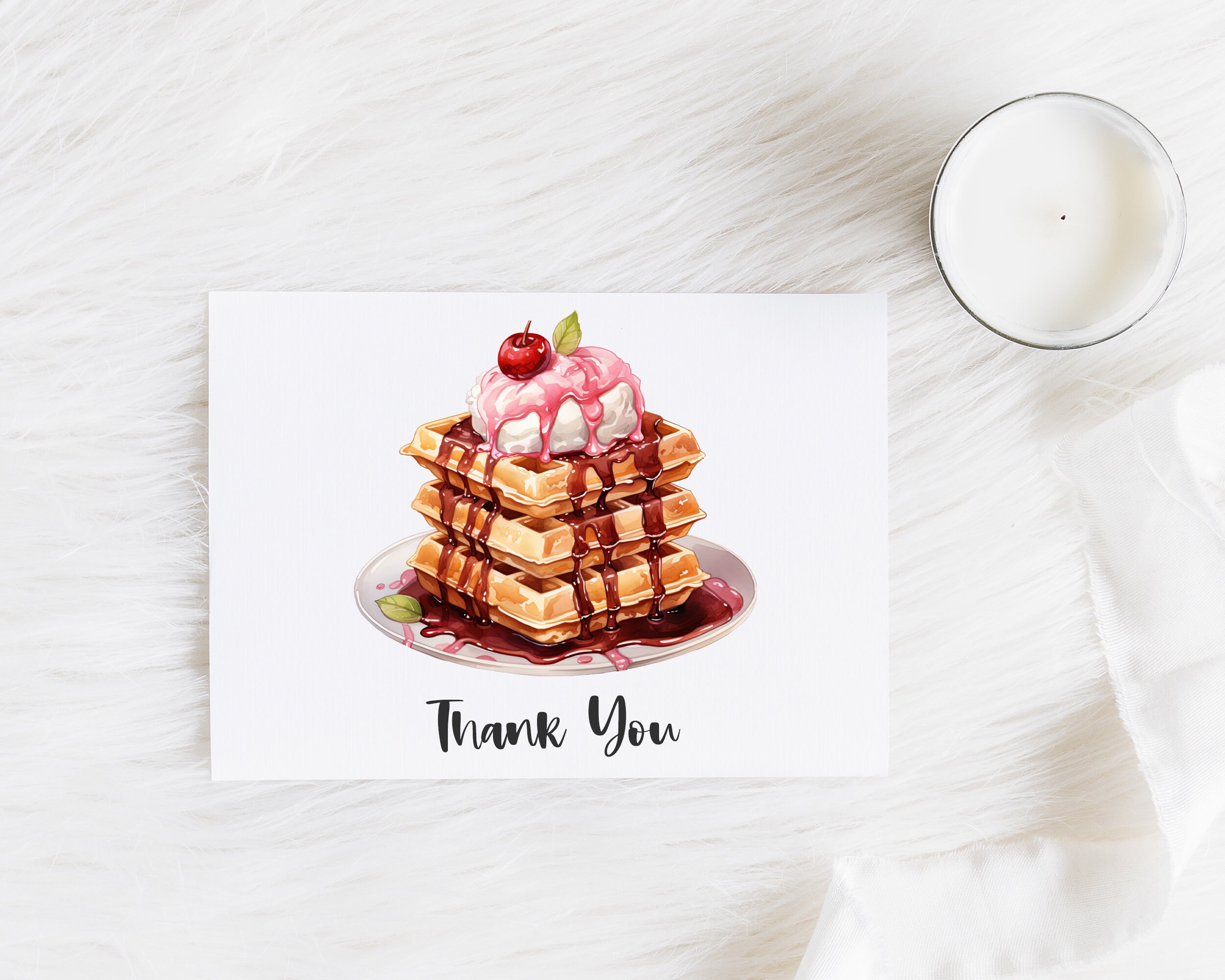 Dessert Clipart, Watercolor Dessert PNG Bundle, Sweet Treats Clipart ...