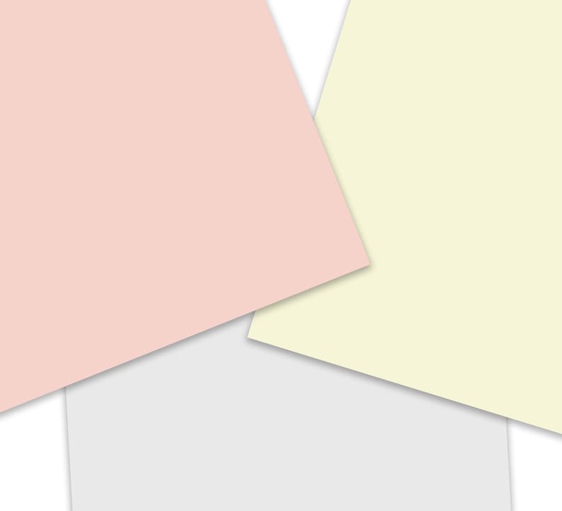 Pastel Digital Paper, Pastel Background Bundle, Solid Color, Scrapbook ...