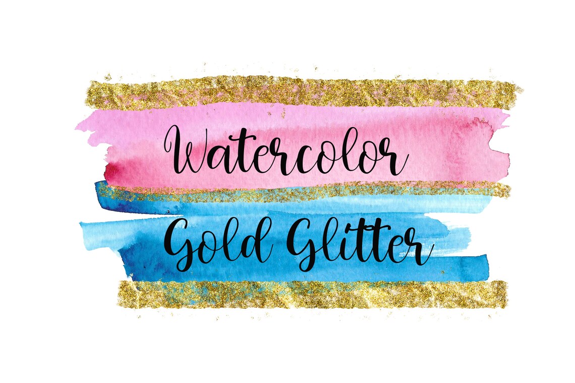 Watercolor Brush Stroke Clipart Bundle Watercolor Splash Clipart Png ...