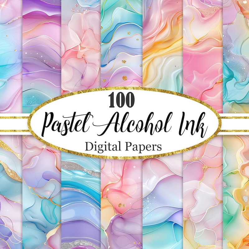 Wallpaper Marble Pastel - Etsy