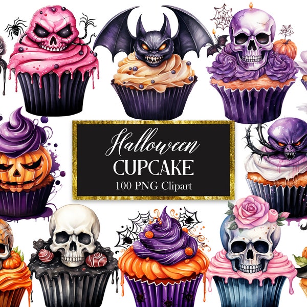 Cupcake Clipart - Etsy