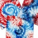 Blue Red Tie Dye Digital Paper, Tie Dye Background, Scrapbook Paper ...