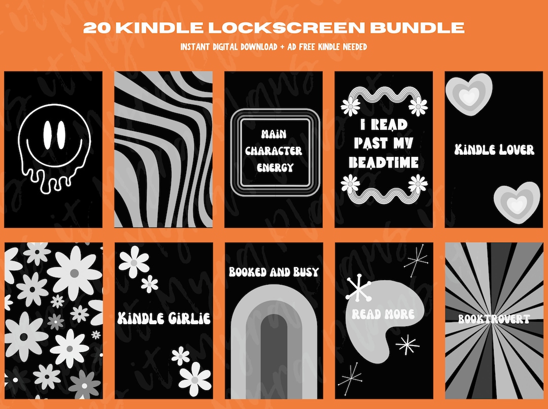 20 Kindle Screensaver Lock Screen Kindle Lover | Basic & Paperwhite ...