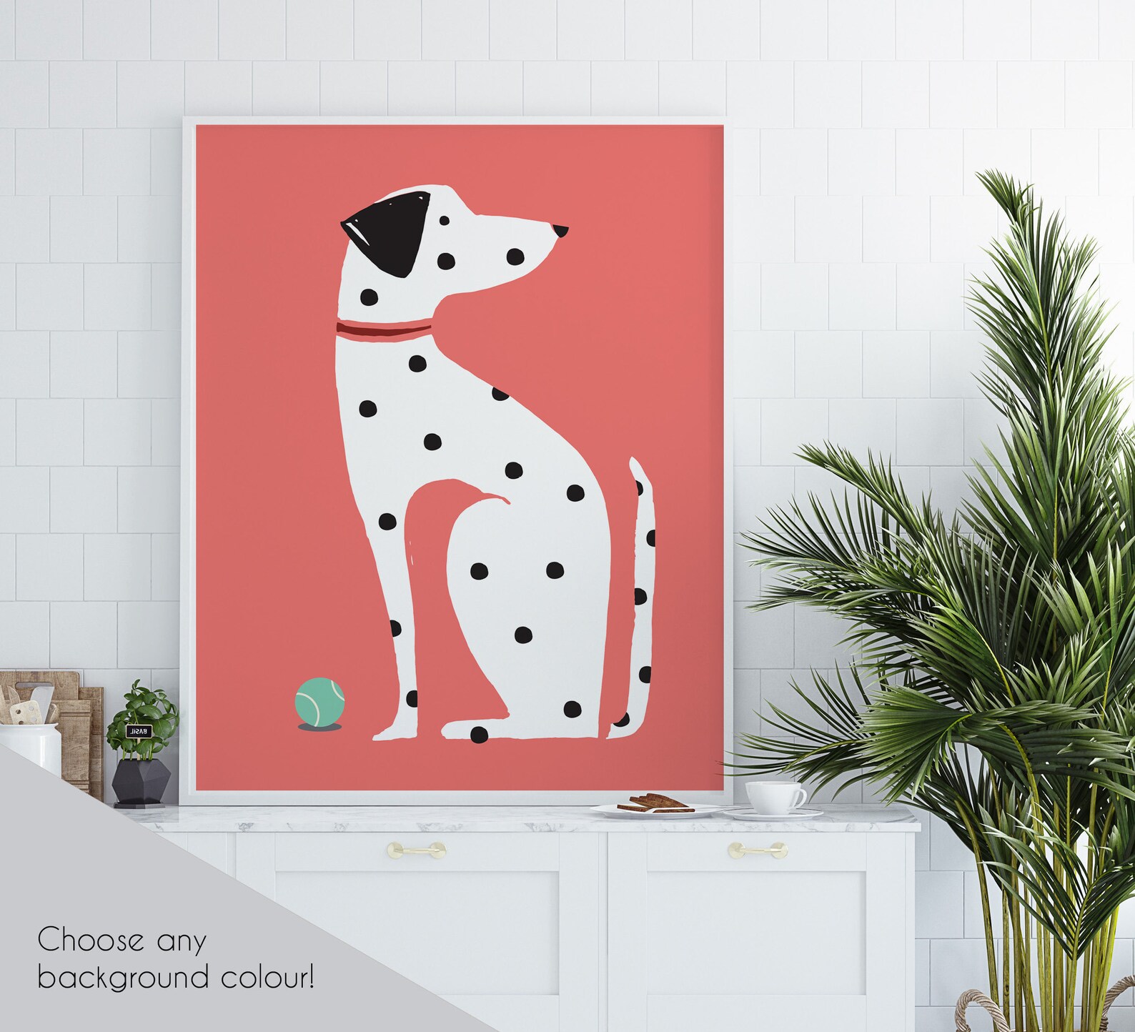 Dalmatian Print Puppy Print Nursery Print Dog Print - Etsy