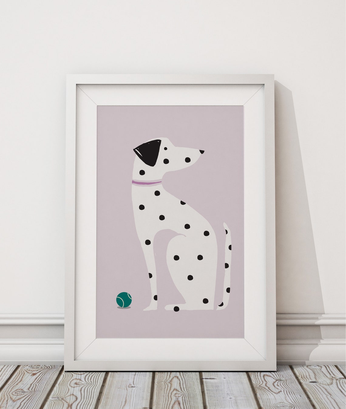 Dalmatian Print Puppy Print Nursery Print Dog Print - Etsy