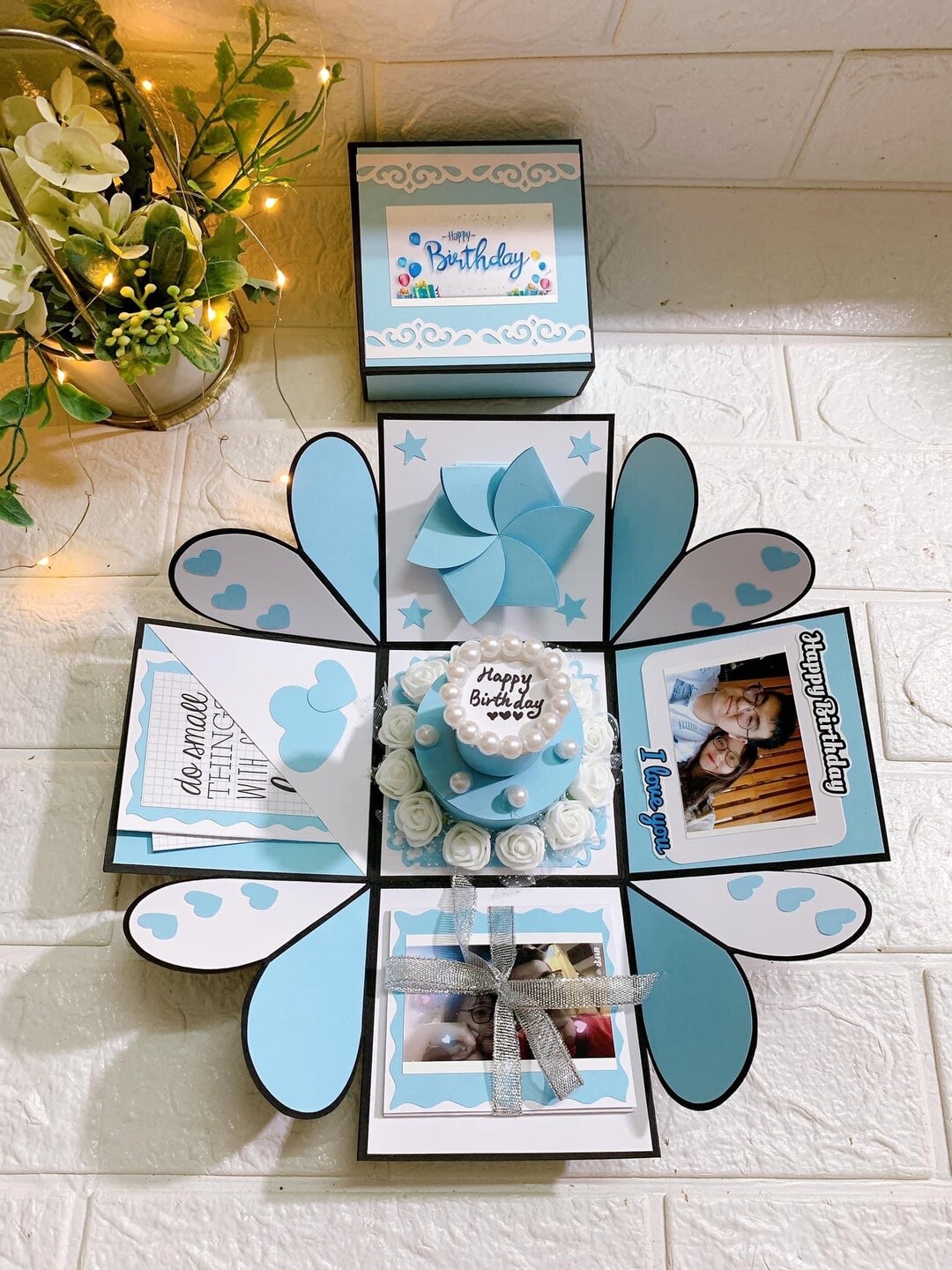 Explosion Gift Box Photos Gift Box Supprise Gift for Girl - Etsy