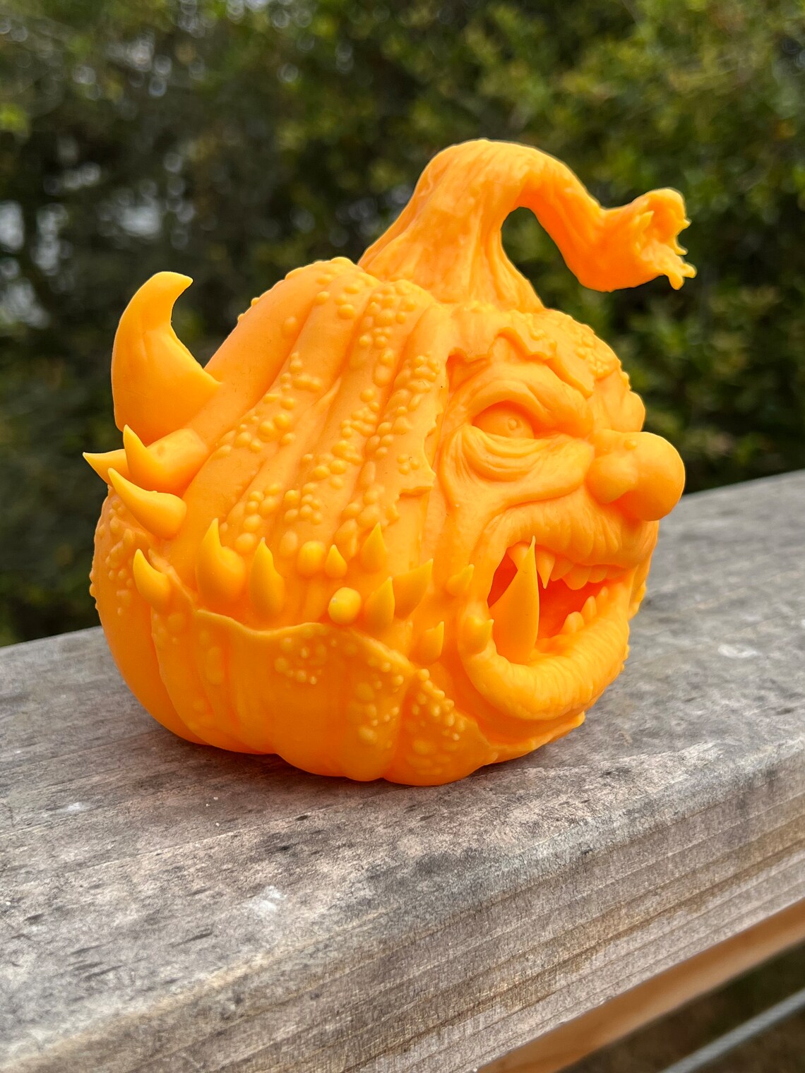 Mutating Pumpkin 3D Print - Etsy