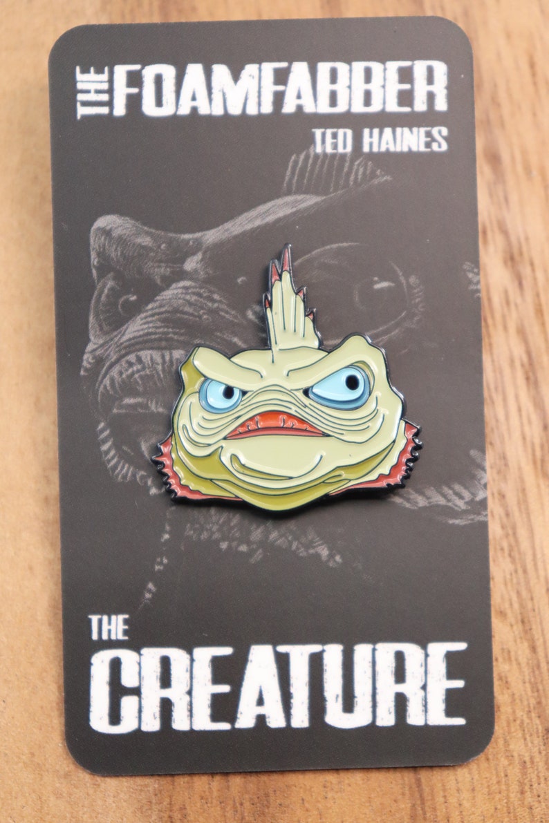 The Creature and Monster Enamel Pins | Etsy