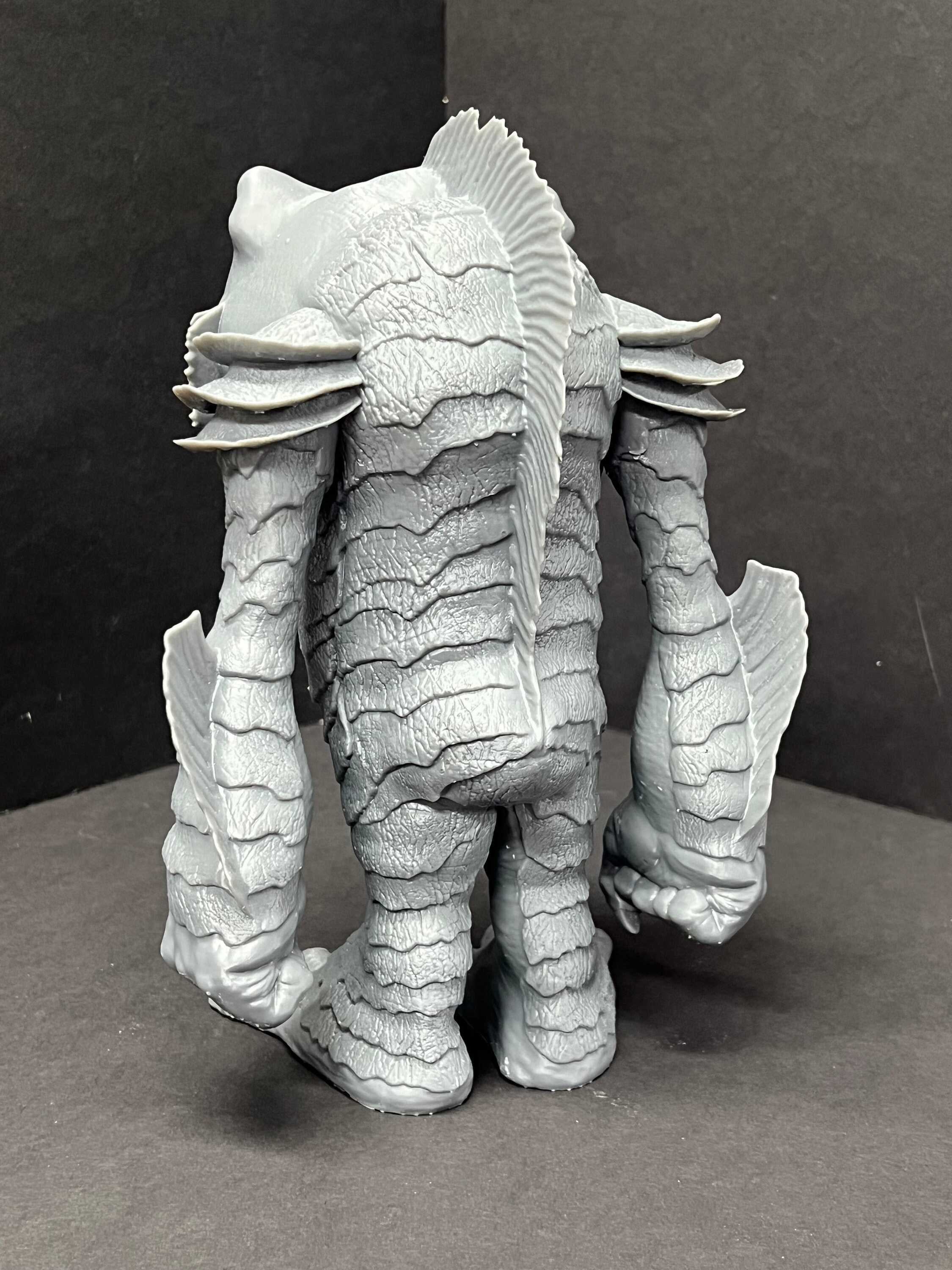 LARGE Angry Fish Guy 3D Print - Etsy