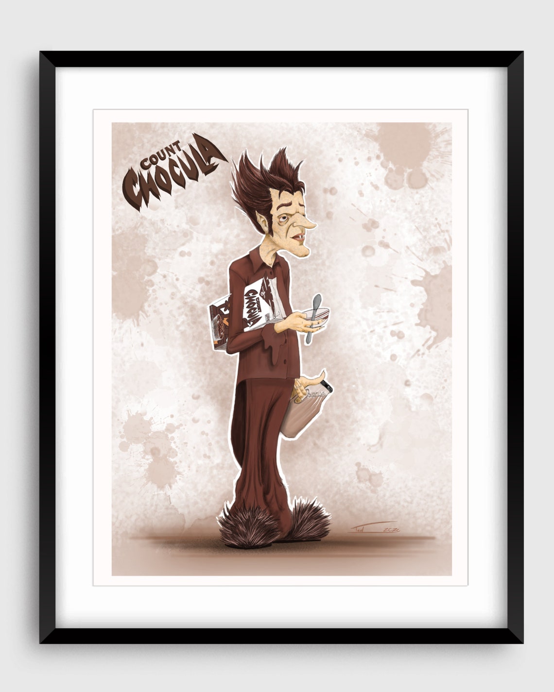 Count Chocula Art Print - Etsy