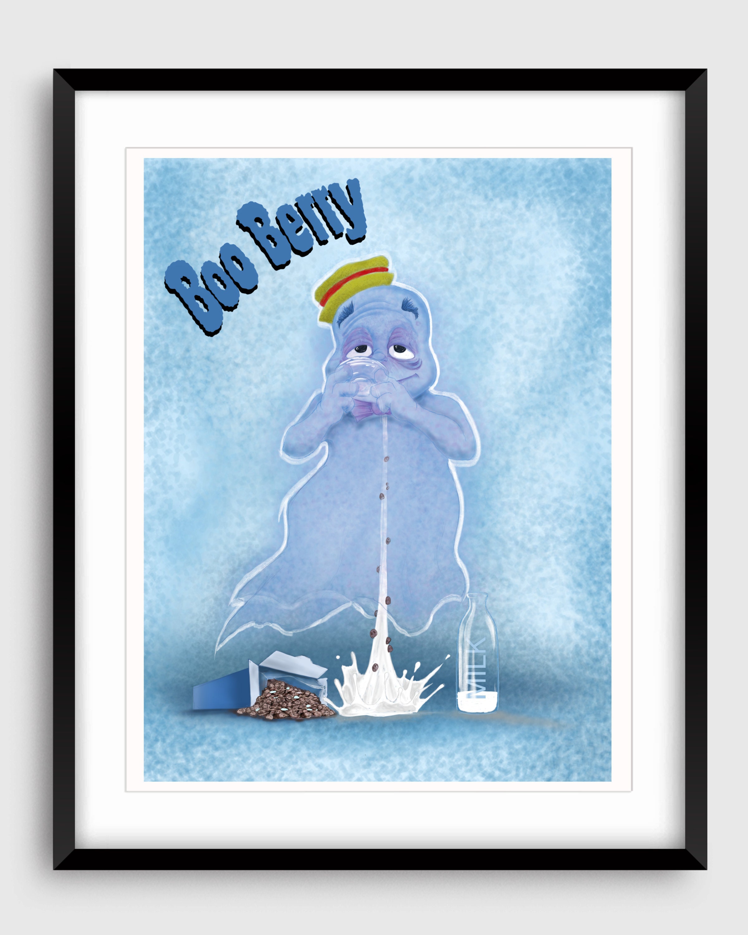 Boo Berry Art Print - Etsy